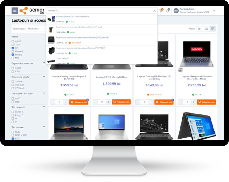 Ecommerce Romania - vinde cu platforma pentru comert electronic